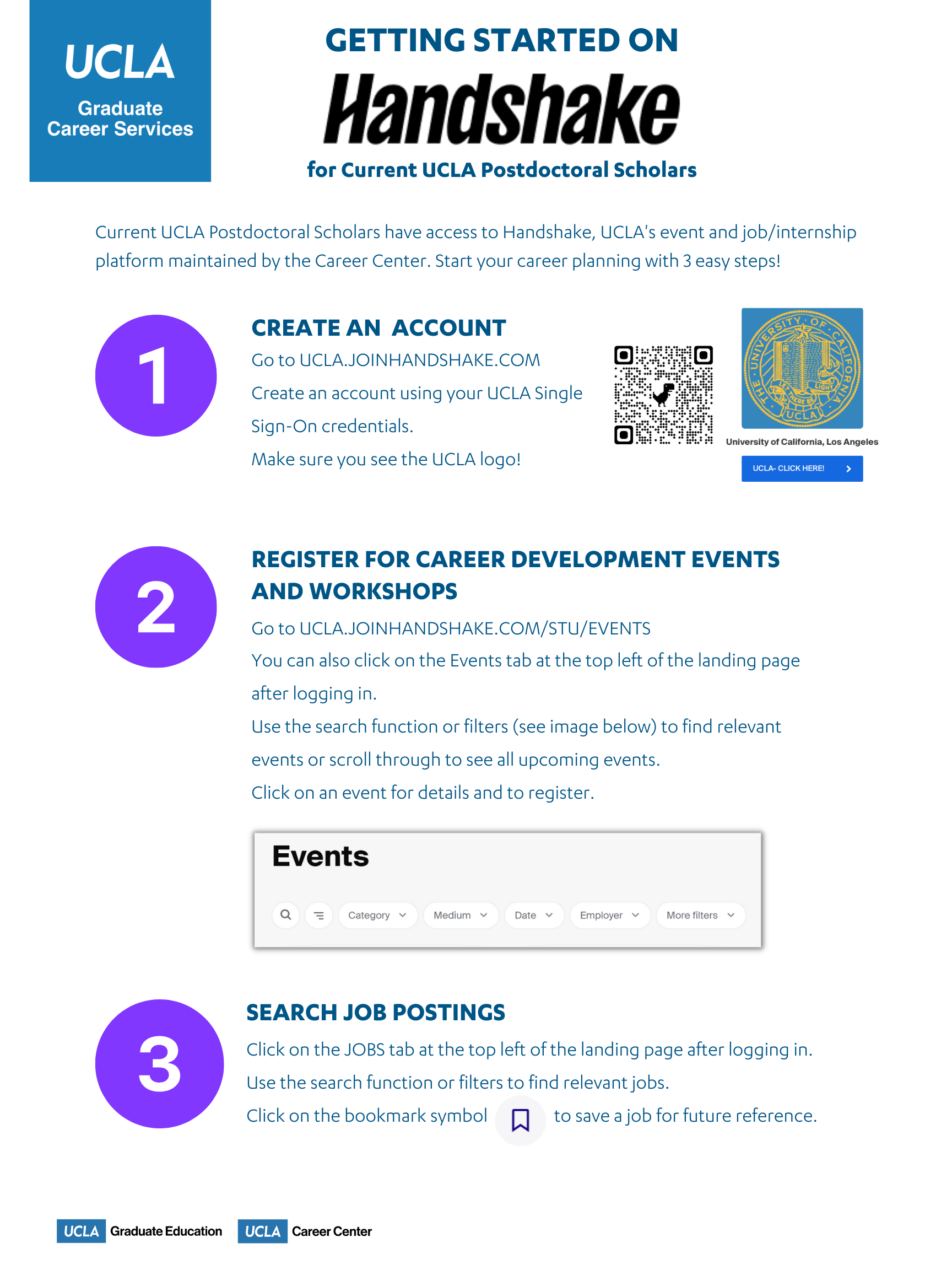 Career Exploration with Handshake for Postdoctoral Scholars – UCLA ...